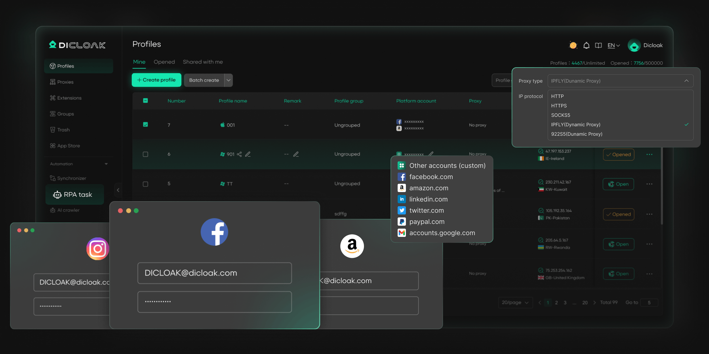 Dicloak Antidetect Browser For Managing Multiple Accounts